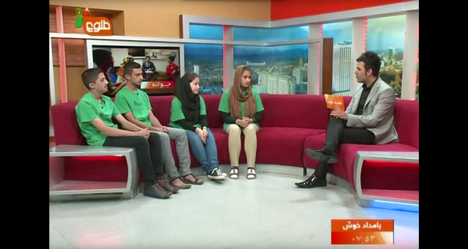 VIDEO: Afghan Seeds Tolo TV - Seeds of Peace