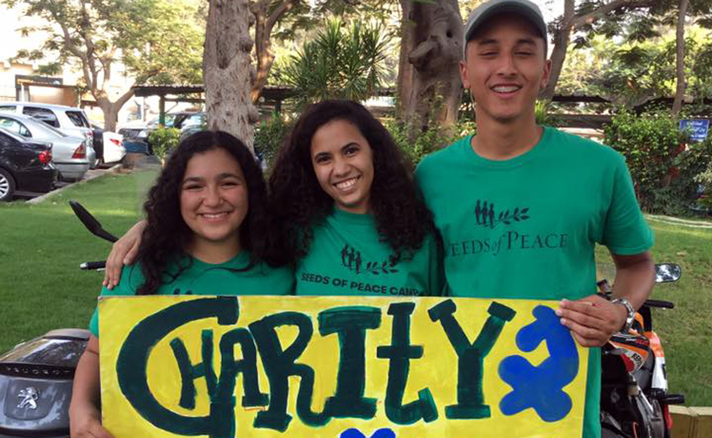 Egyptian Seeds raise funds for charity, Seeds of Peace - Seeds of Peace